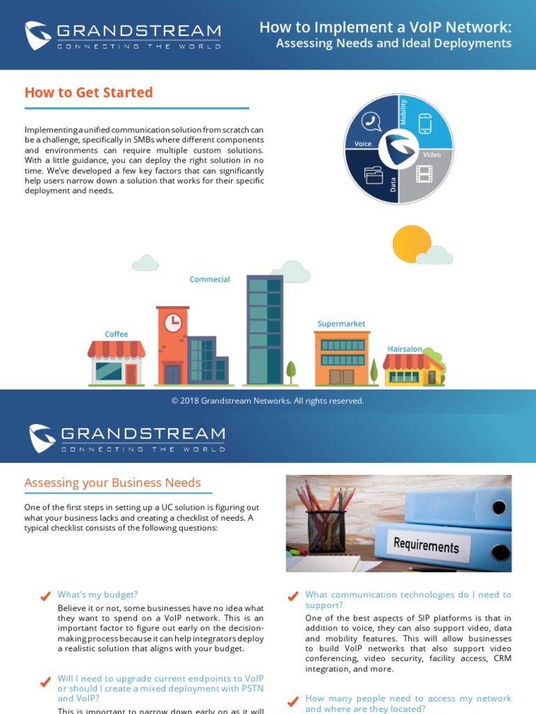 How To Implement Smb Network 07 2018 Pdf Voice Over Ip Computer