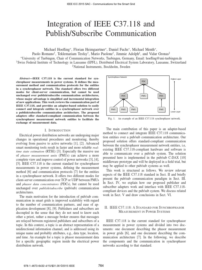 C37 118 | PDF | Computer Network | Smart Grid