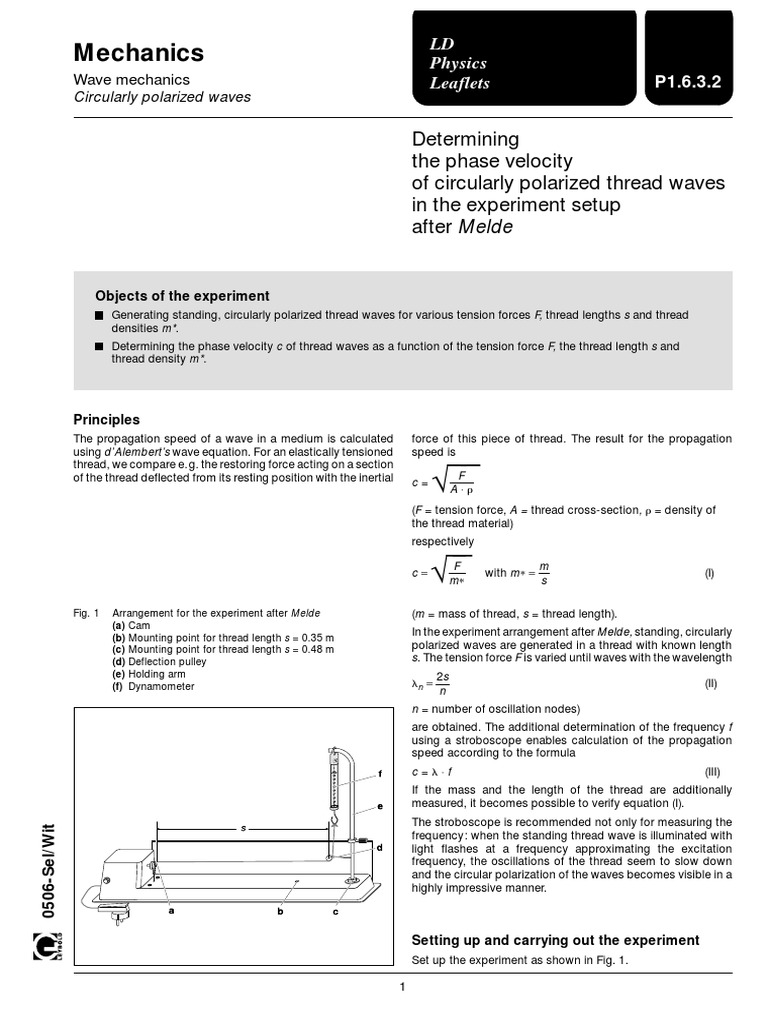 p1632 e | PDF | Waves | Frequency