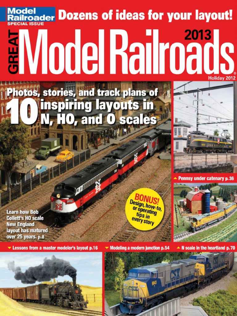 Tren Kalmbach - Model Railroader 2012 Special - Great Model Railroads ...