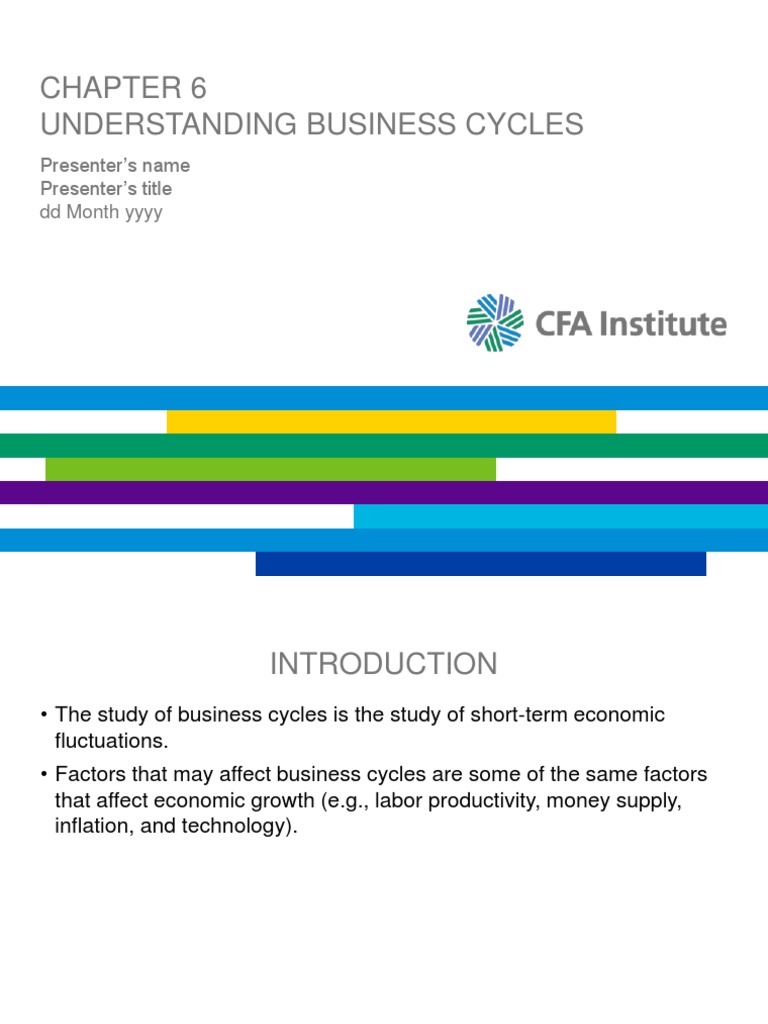 Understanding Business Cycles | PDF | Business Cycle | Inflation