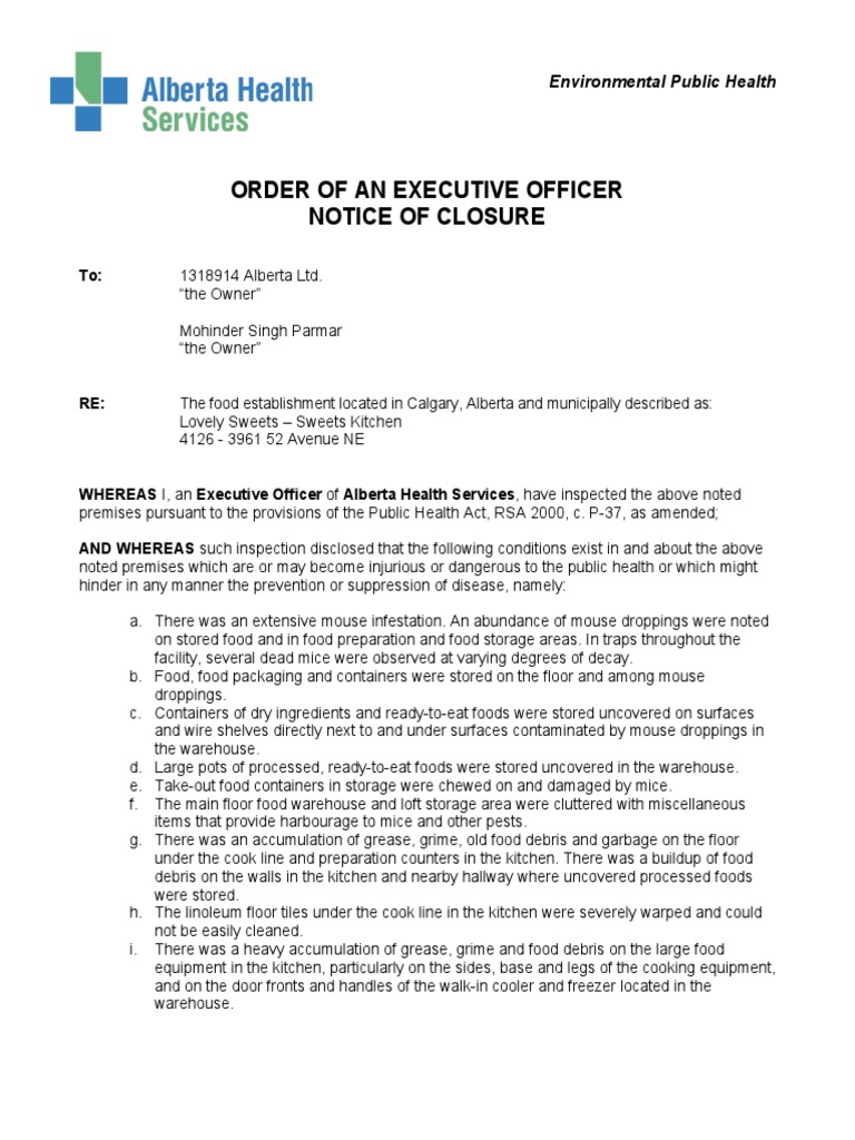 WF Eph Cgy Lovely Sweets Sweets Kitchen 4126 3961 52 Avenue Ne Calgary ...