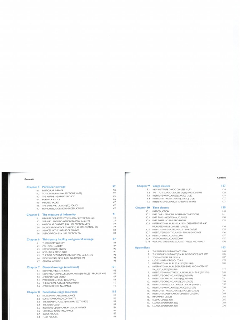 ICS Marine Insurance | PDF