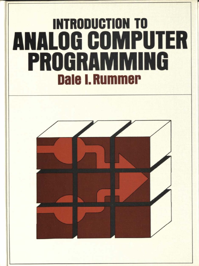 Introduction To Analog Computer Programming, Dale I. Rummen | PDF ...