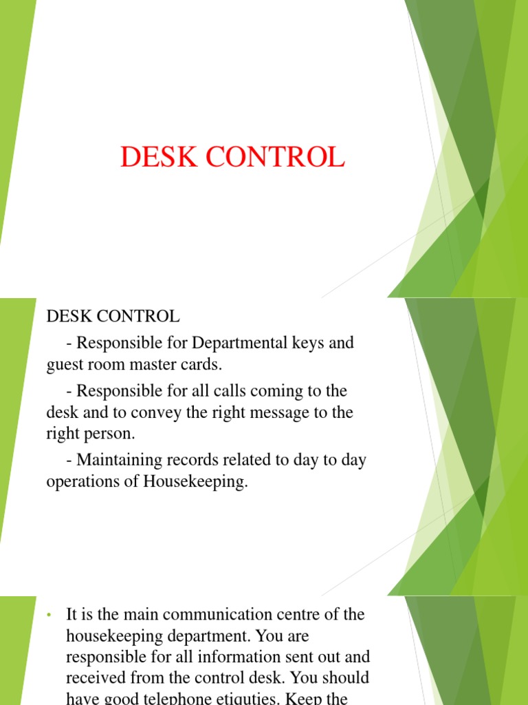 RDM Desk Control | PDF | Information | Business