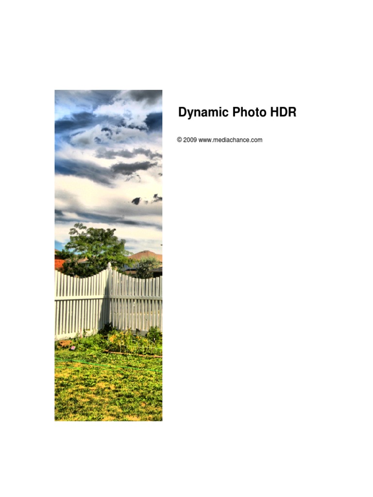 Dynamic Photo | PDF | High Dynamic Range Imaging | Exposure (Photography)