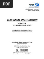 Sumitomo f50 Compressor Manual | PDF | Electric Power | Manufactured Goods