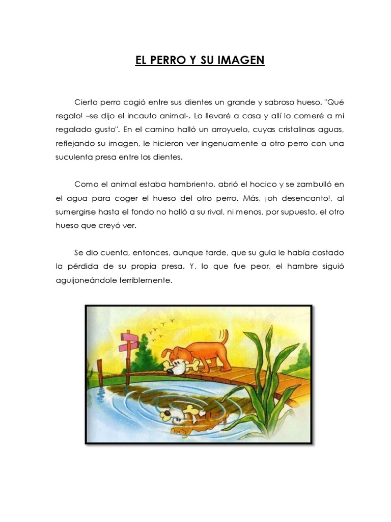 Lectura El Perro y Su Imagen | PDF