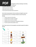 Bahagi NG Liham (Worksheet) | PDF