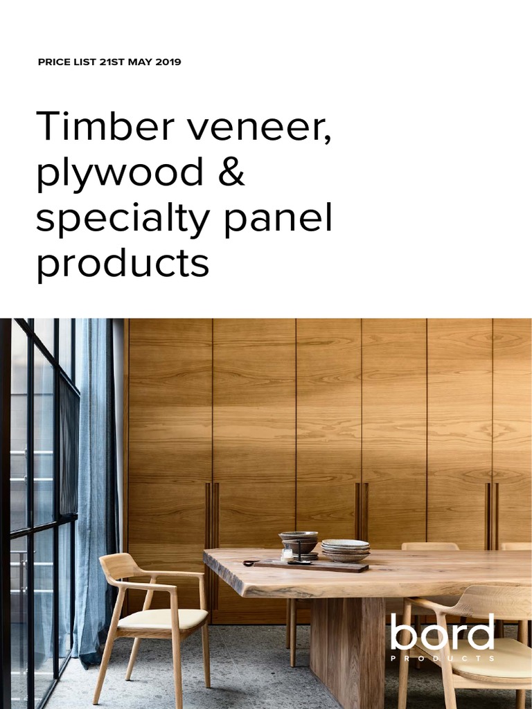 Bord Price List 21 May 2019 | PDF | Plywood | Crafts