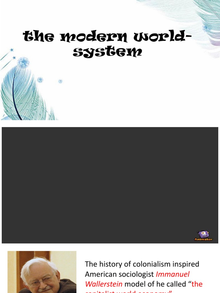 Wallerstein's World System Theory Explained | PDF | Poverty | Poverty ...