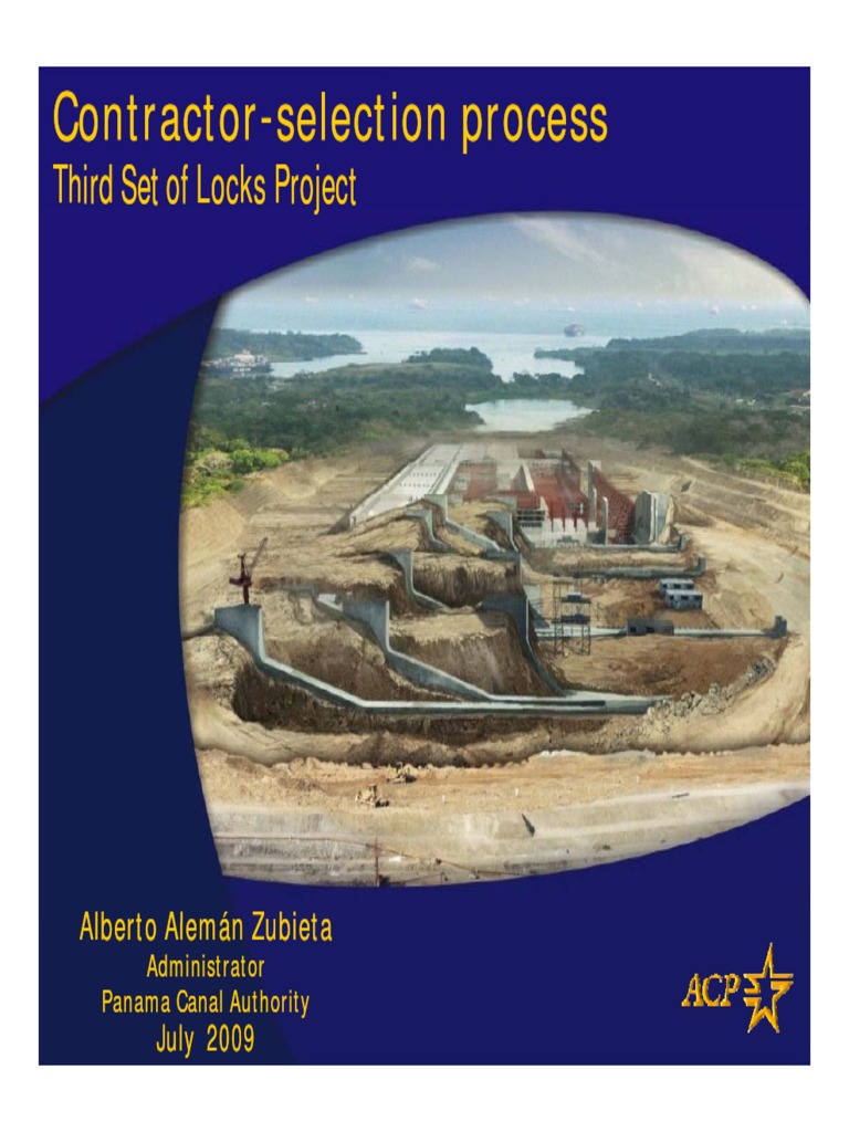 Contractor-Selection Process Contractor-Selection Process: Third Set of ...