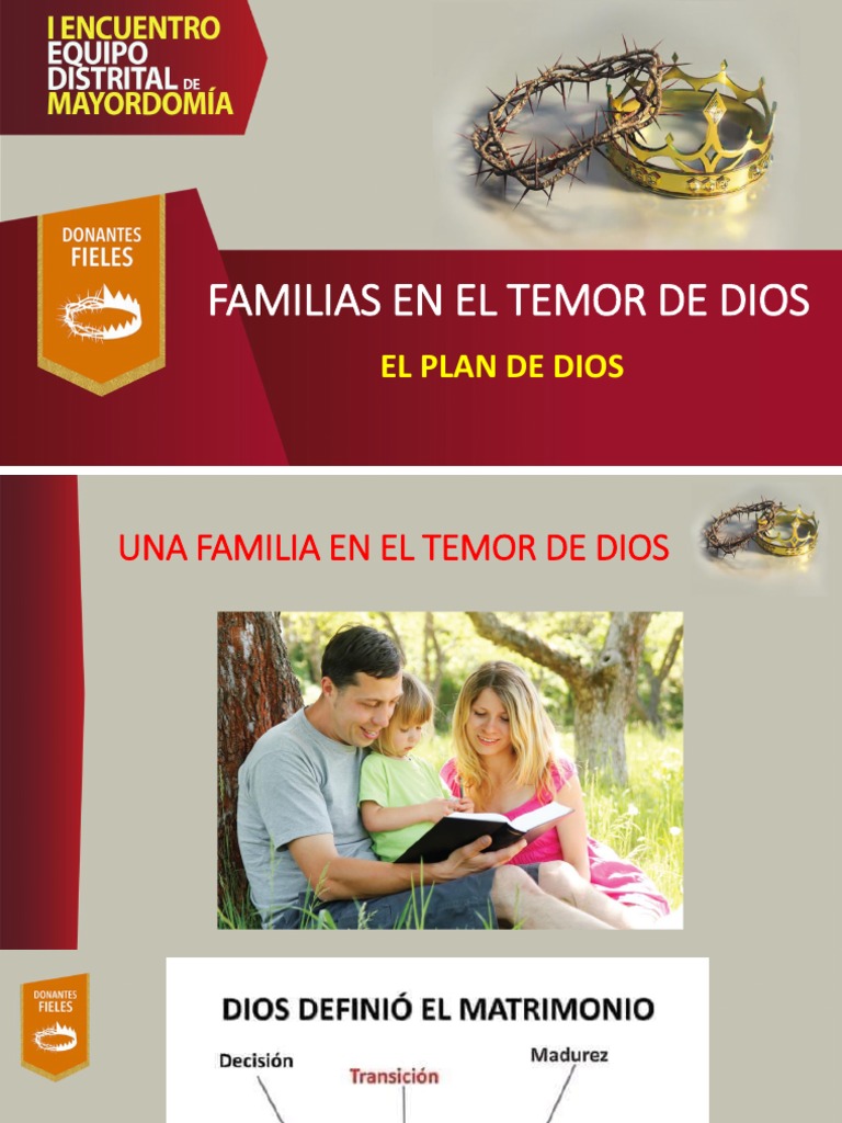 Familias en El Temor de Dios | PDF