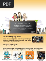 Latihan Coding Untuk Anak SD Kelas 1part 1 | PDF