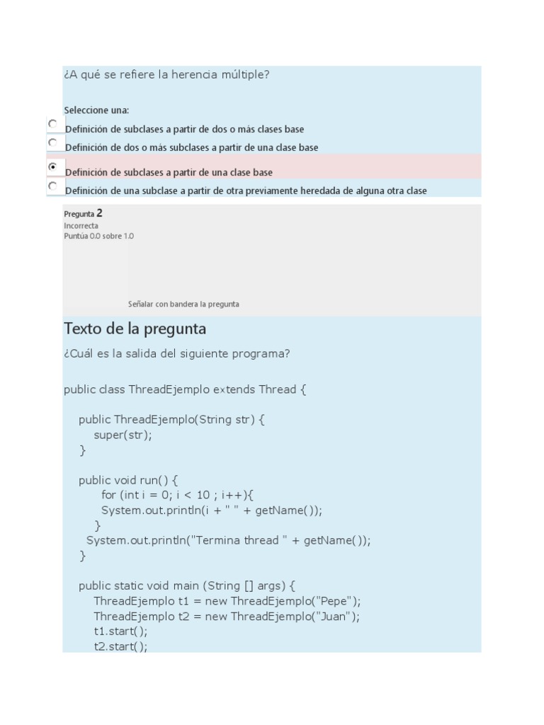 3er Examen Parcial Utel Java Poo | PDF | Herencia (Programación Orientada a Objetos) | Modelos ...