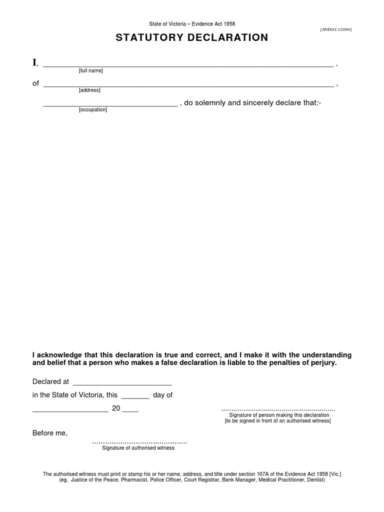 Stat Dec Basic | PDF | Justice Of The Peace | Judge