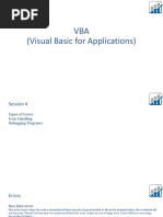 Common Error Messages in VBA and What They Mean | PDF | Microsoft Excel | Macro (Computer Science)