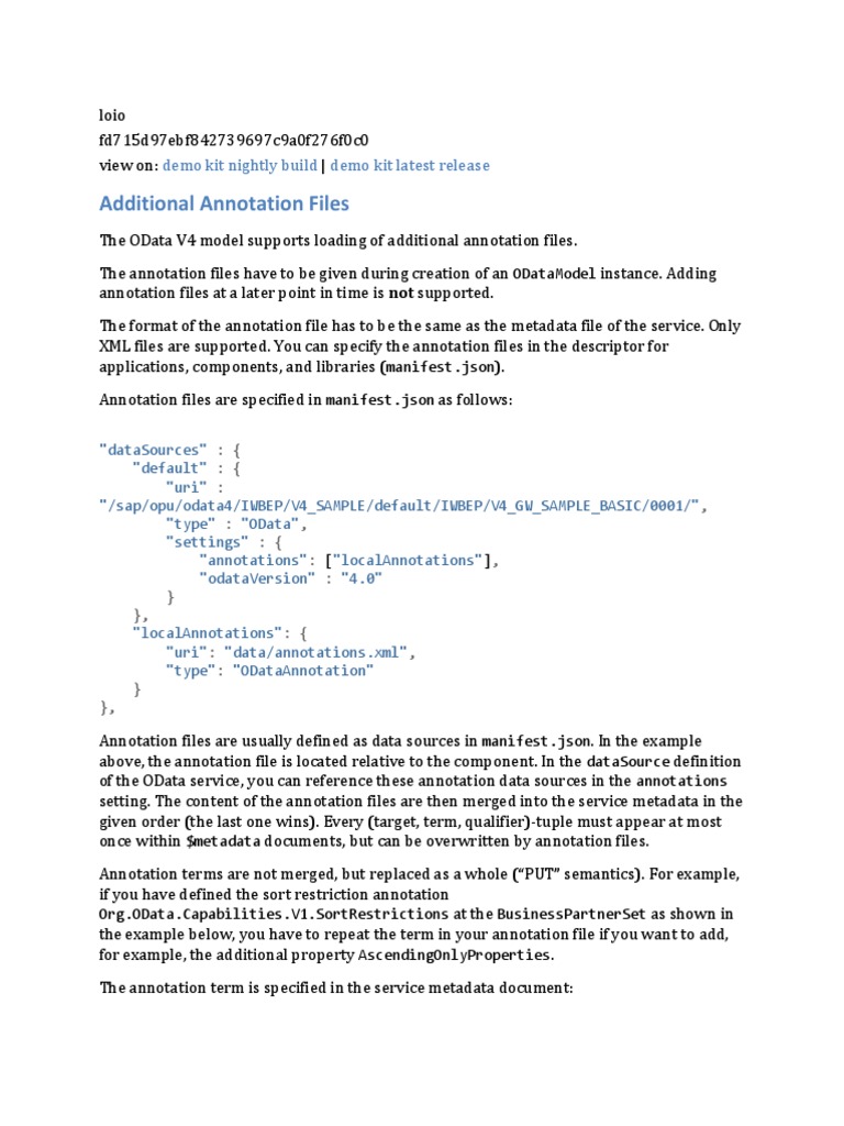 Additional Annotation Files Fd715d9 | PDF | Annotation | Metadata