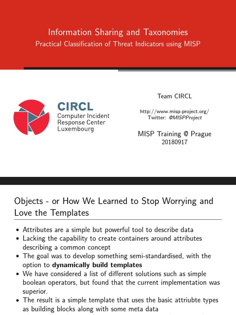 Misp Intelligence | PDF | Json | Computer Data