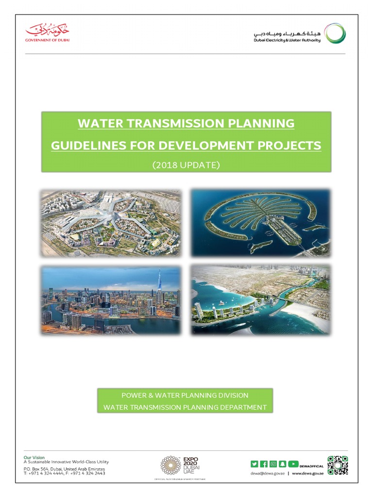 Water Transmission Planning Guidelines For Development Projects | PDF ...