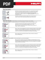 Table For Hilti HIT RE 500 With Rebar (Depth & Load) | PDF | Nature