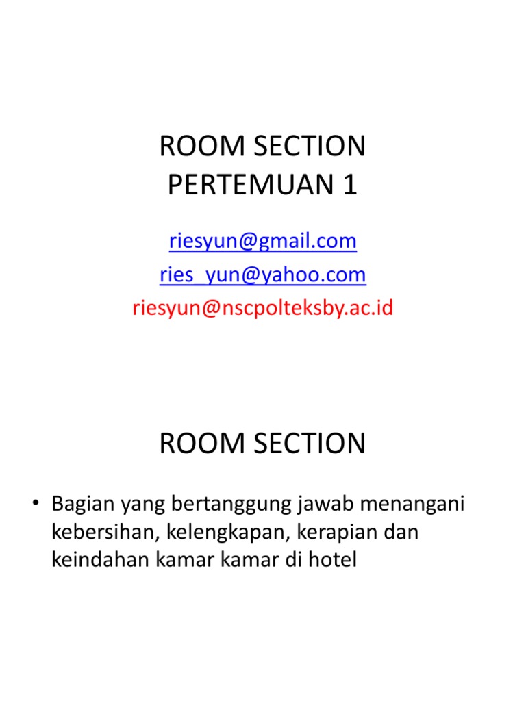 2-Room Section Part 1-20150619 | PDF