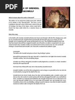 The Battle With Grendel S Mother | PDF | Beowulf | Germanic Heroic Legends