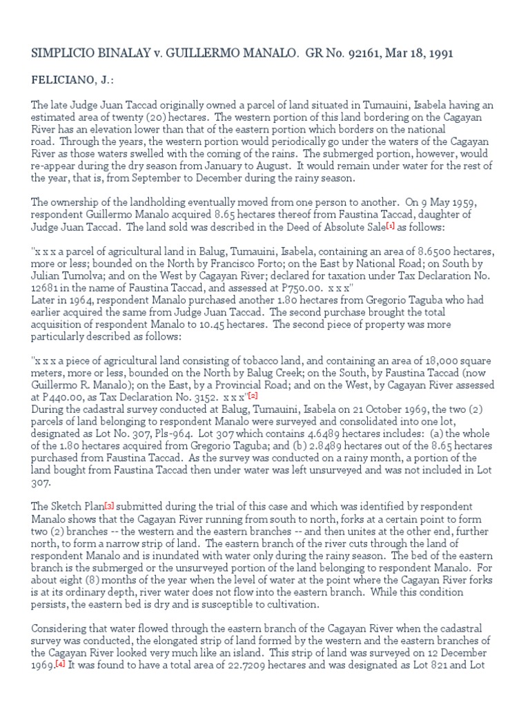 Binalay vs. Manalo | PDF | Complaint | Judgment (Law)