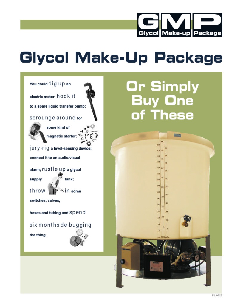 Glycol Make-Up Package | PDF | Leak | Pump