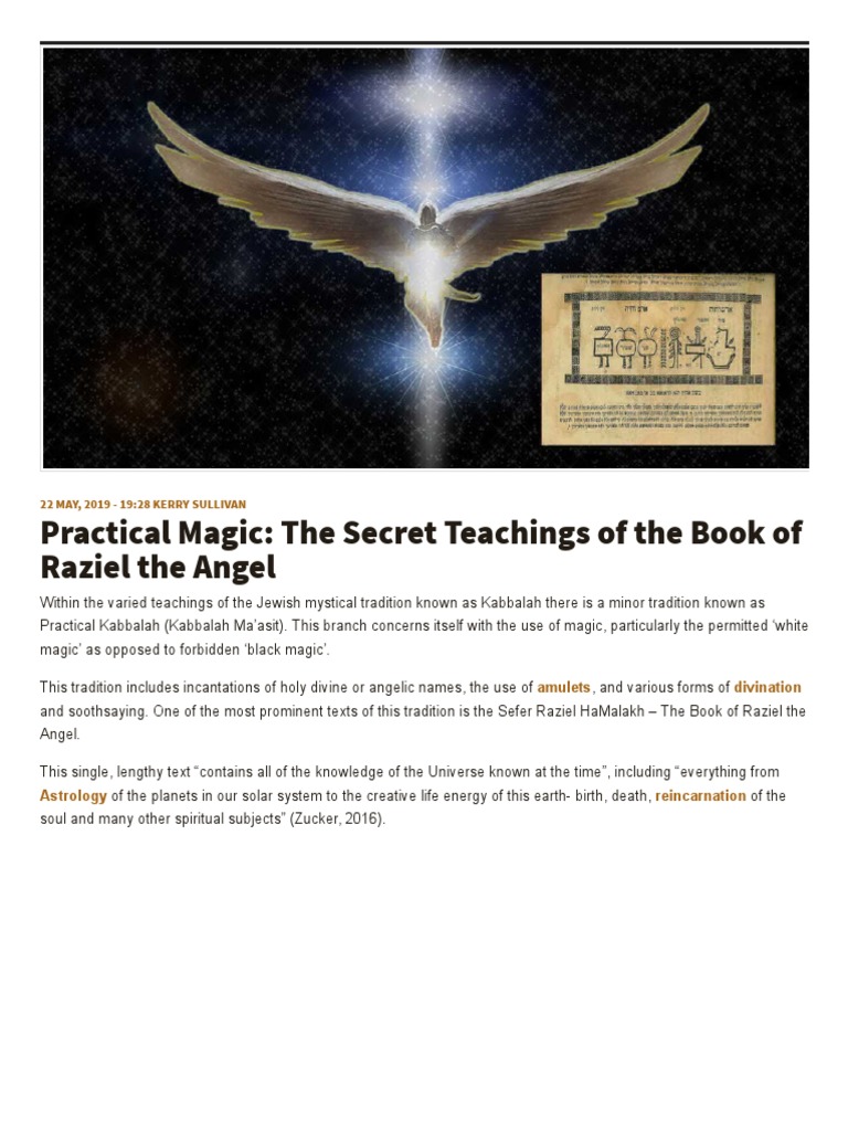 Practical Magick With An Angel | PDF | Kabbalah | Angel