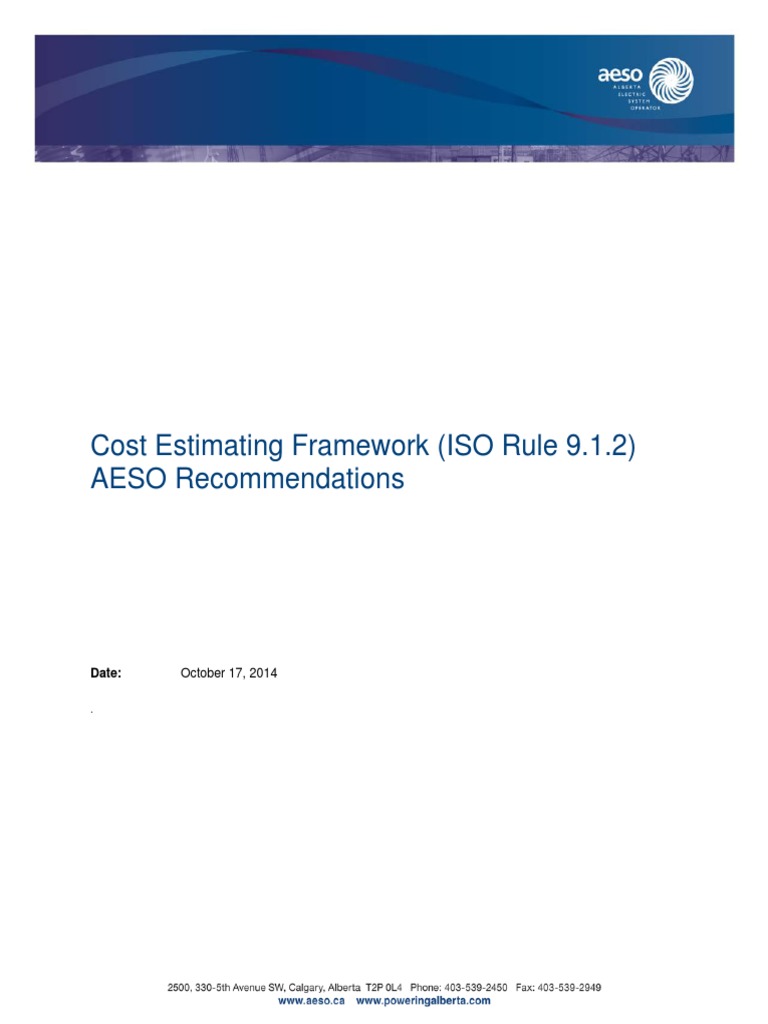 AACE Cost Estimating Framework Guide | PDF | Risk | Business