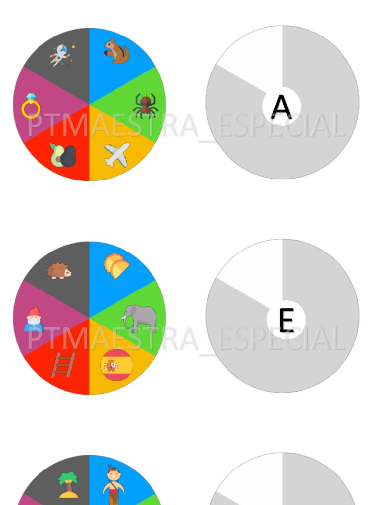 Rueda de Las Vocales | PDF