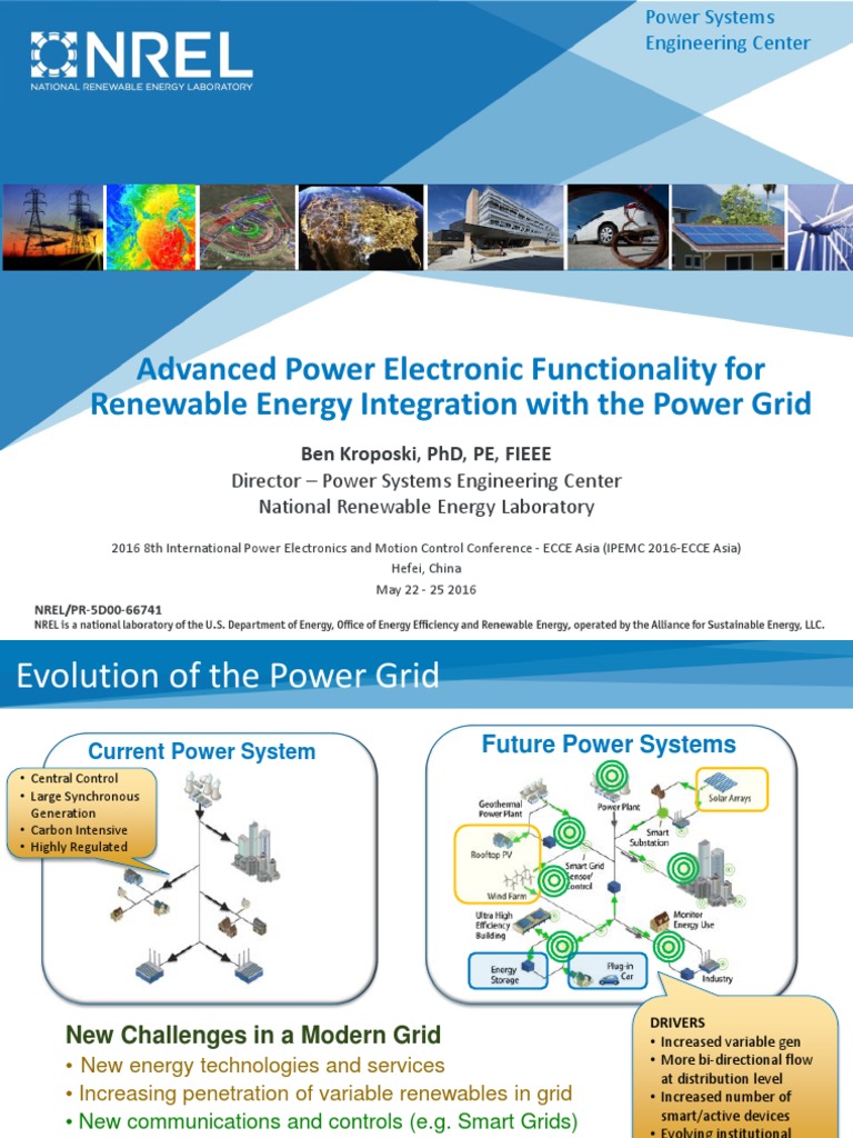 Advanced Power Electronic Functionality For Renewable Energy ...