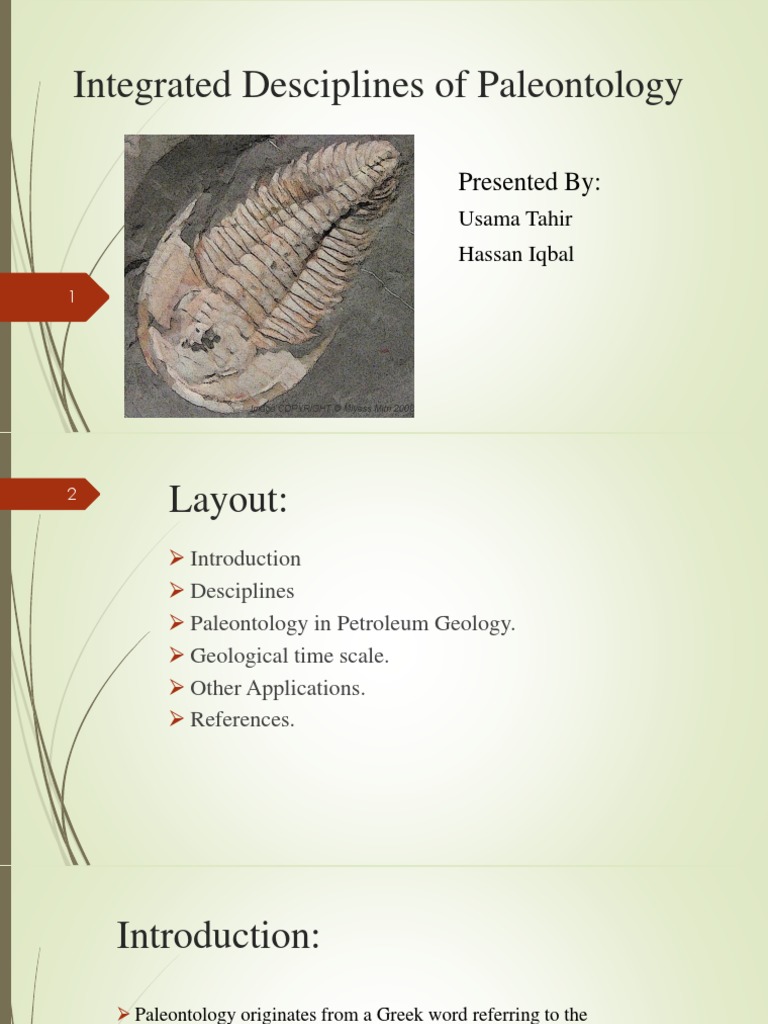 Disciplines and Applications of Paleontology | PDF | Paleontology | Fossil