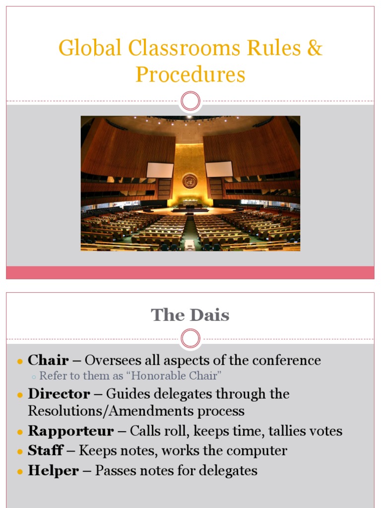 Part I Rules and Procedures | PDF | Public Sphere | Government