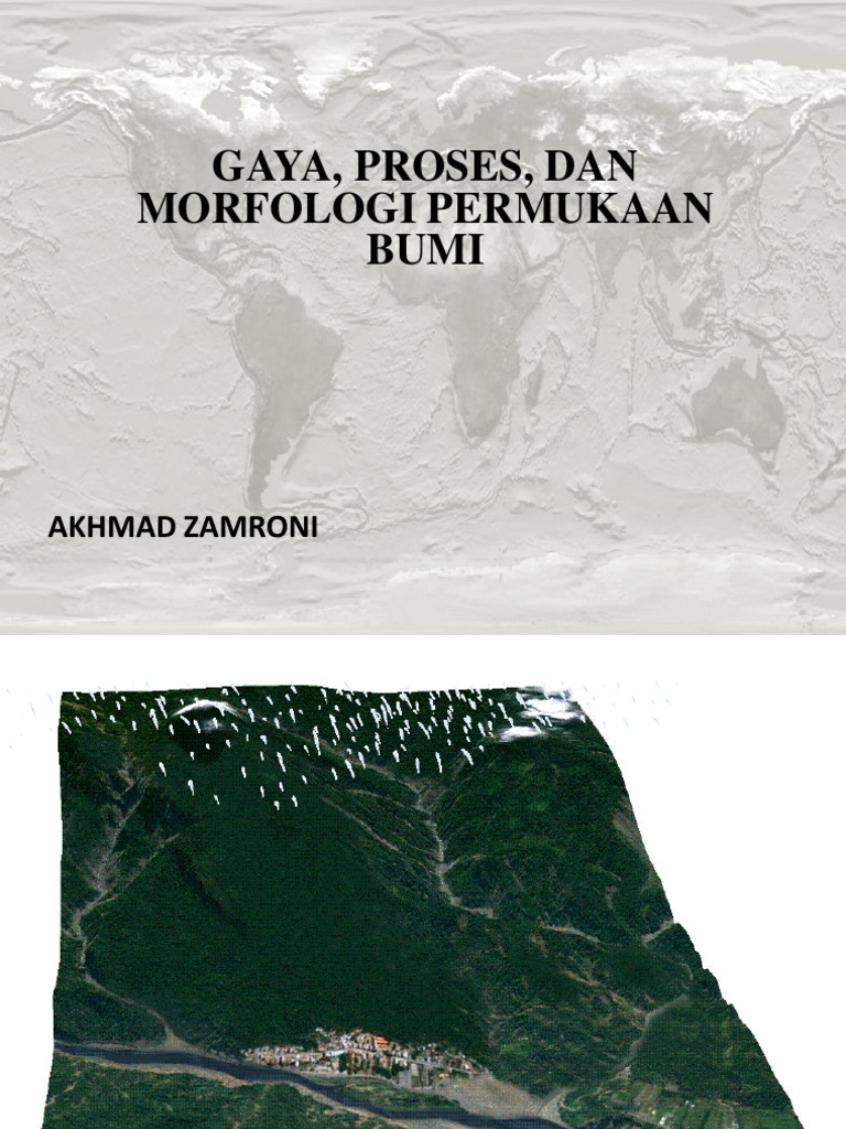 Gaya, Proses, Dan Morfologi Permukaan Bumi: Akhmad Zamroni | PDF ...