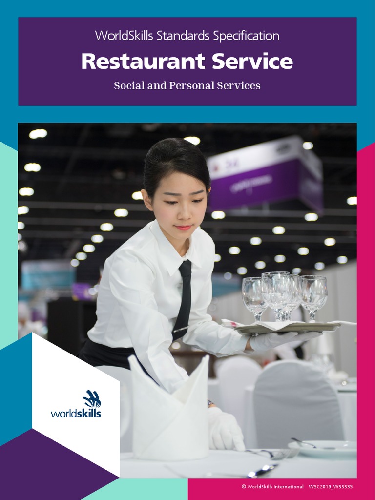 WSC2019 WSSS35 Restaurant Service | PDF | Tableware | Drink