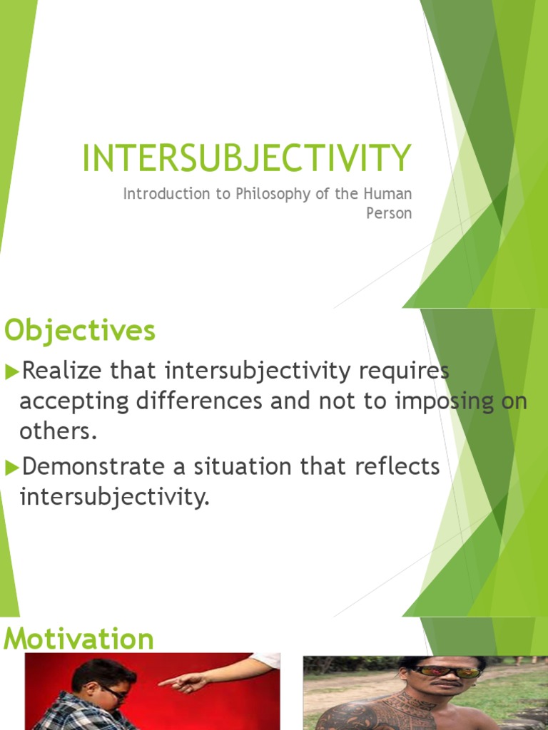 Intersubjectivity Updated | PDF