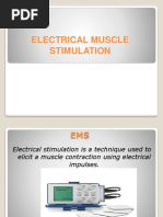 Electrode Placement For Electric Stimulation Charts | PDF