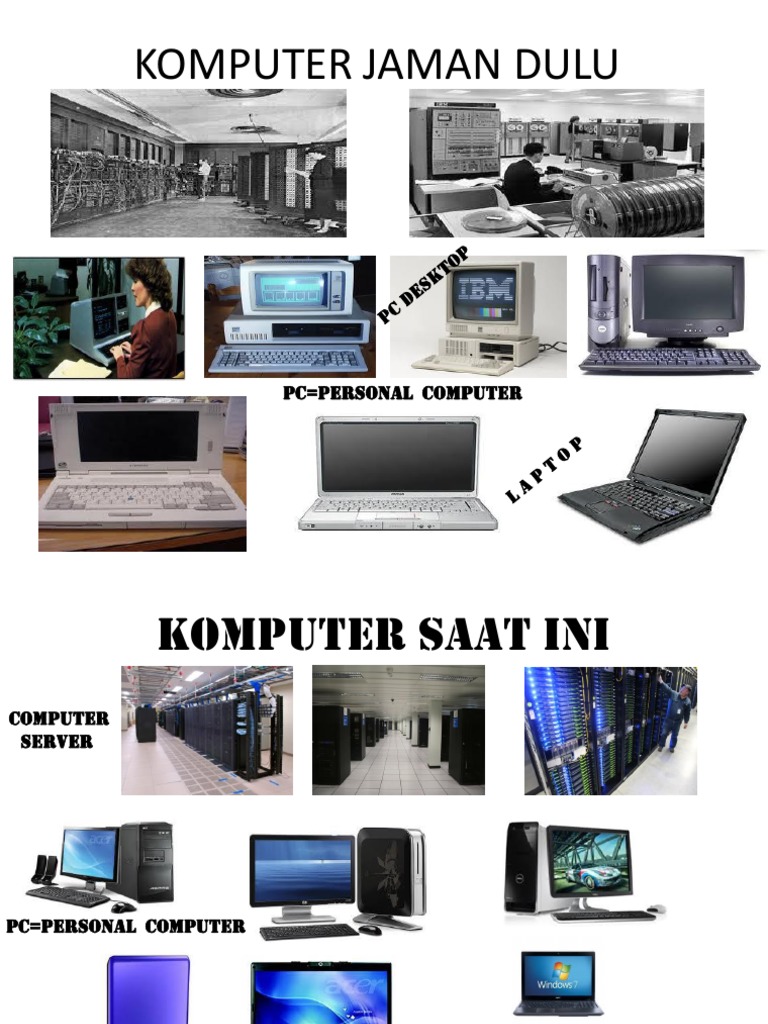 Komputer Jaman Dulu: PC Personal Computer | PDF