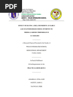 Quantitative Research Paper (Grade 12) | PDF | Survey Methodology ...