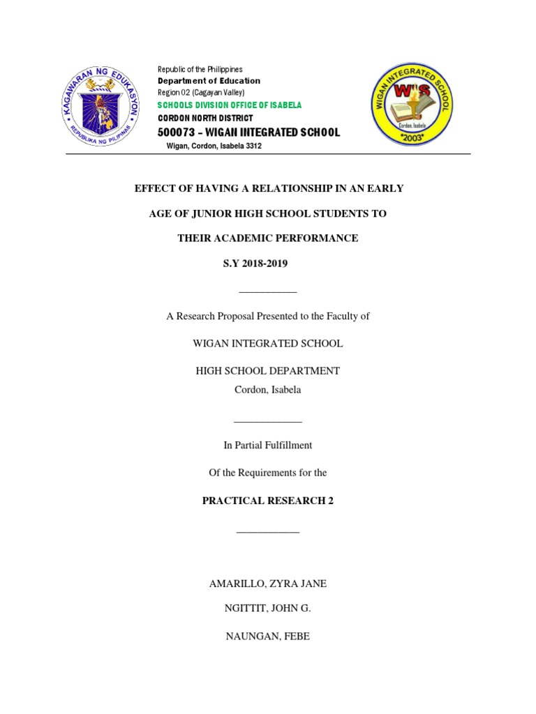 The Effects of Early Romantic Relationships on the Academic Performance ...