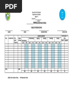Table of Specification Template for DepEd | PDF | Education Theory ...