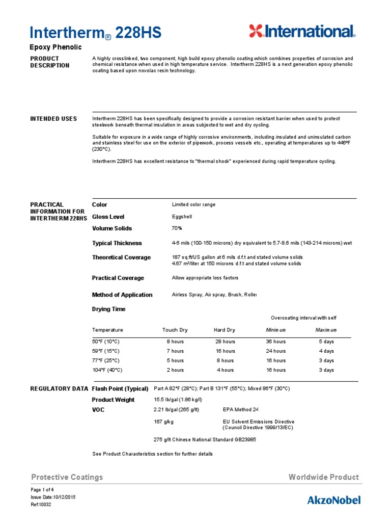 E Program Files An ConnectManager SSIS TDS PDF Intertherm 228HS Eng Usa ...