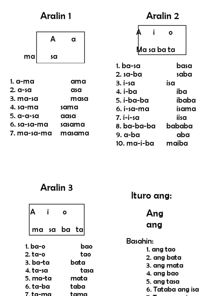 Marungko | PDF