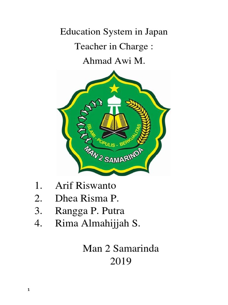 Education System in Japan | PDF | Students | Secondary Education