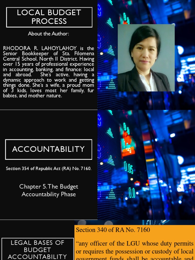 Local Budget Accountability Overview | PDF | Accountability | Budget