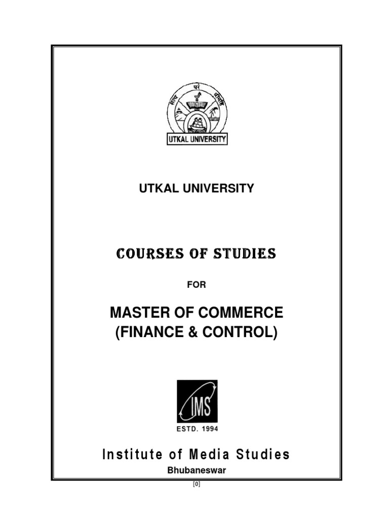 MCOM Syllabus | PDF | Derivative (Finance) | Futures Contract