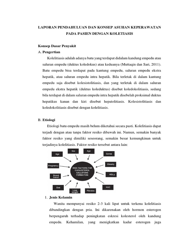 LP Kolelitiasis | PDF