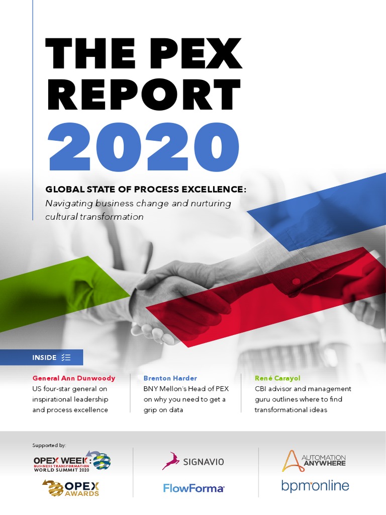 The Pex: Global State of Process Excellence | PDF | Strategic ...